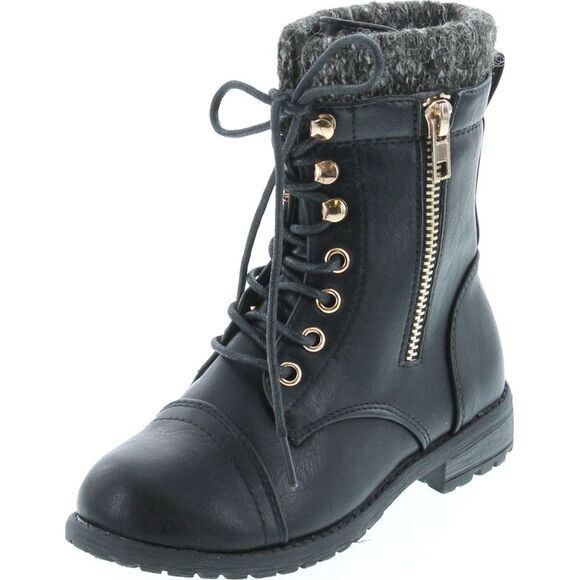 Static Footwear | Shoes | Static Footwear Mango3k Black Childg Boots 1 ...
